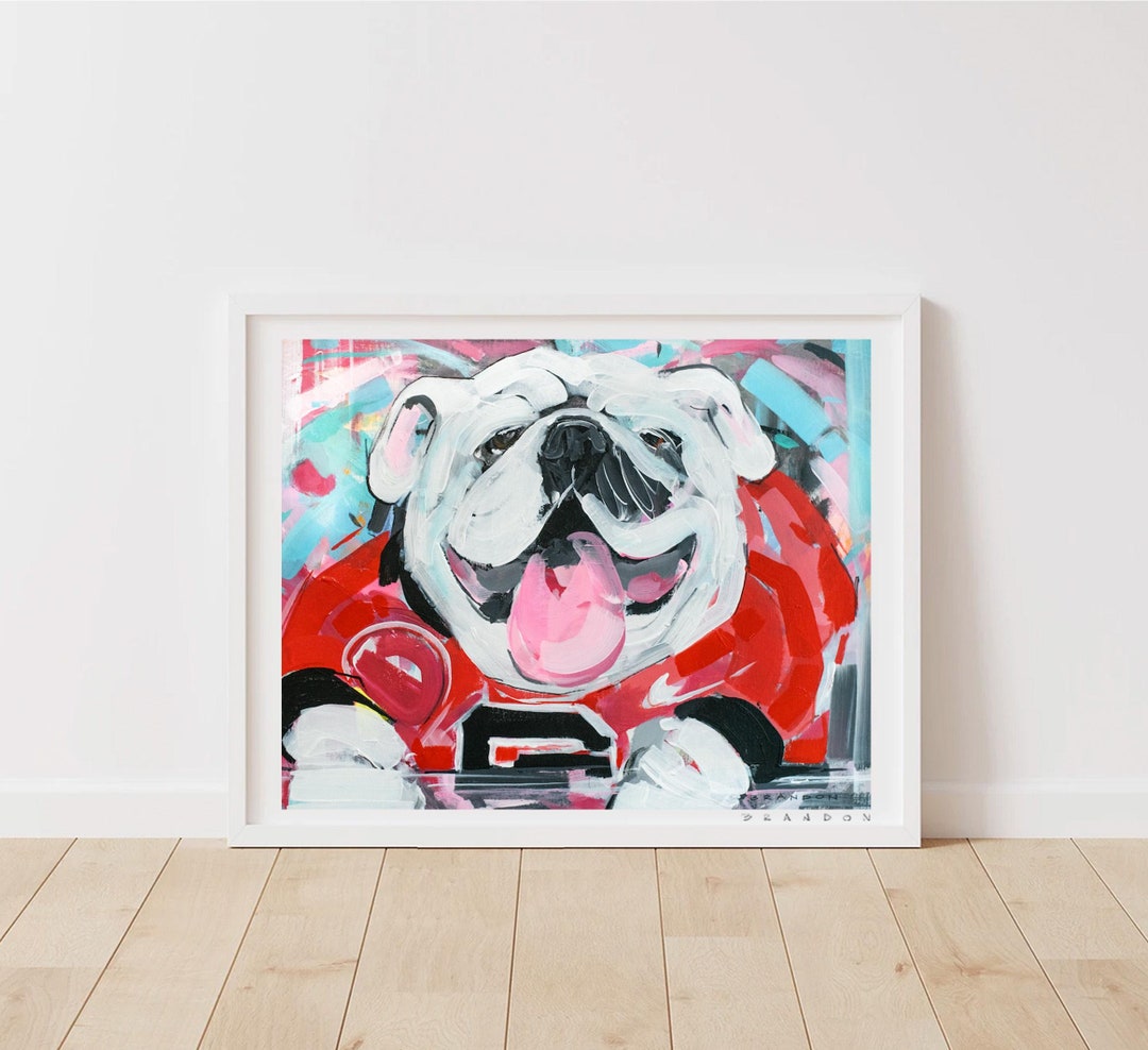 Georgia Bulldogs "uga in the House" by Brandon Thomas | Officially ...