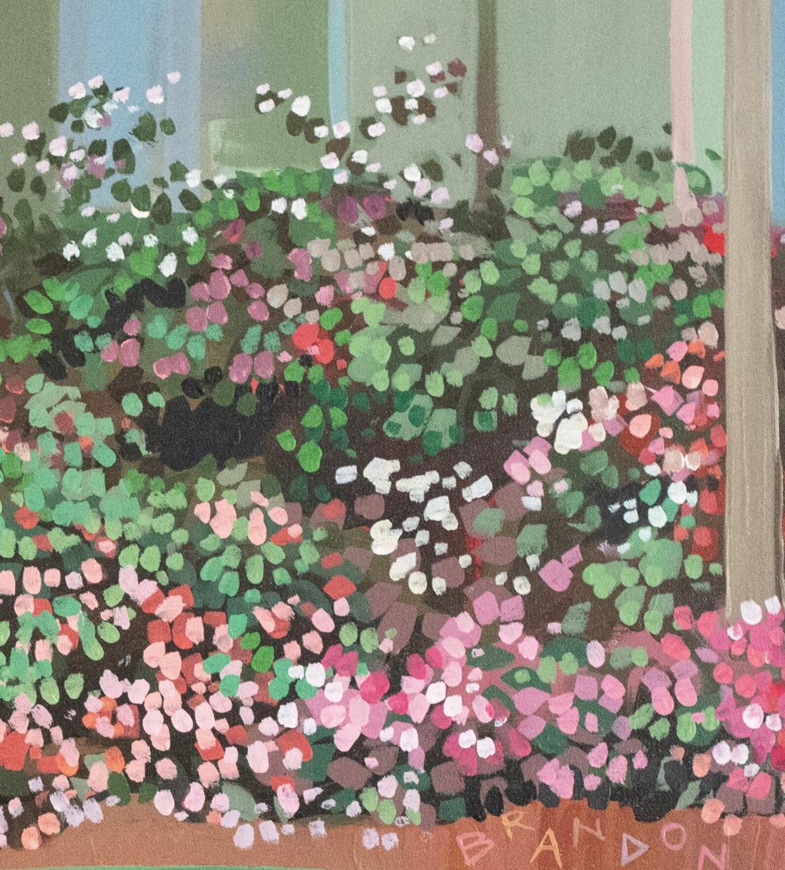 The Masters "azalea Bed" at Augusta National | Archival-grade Art Print ...