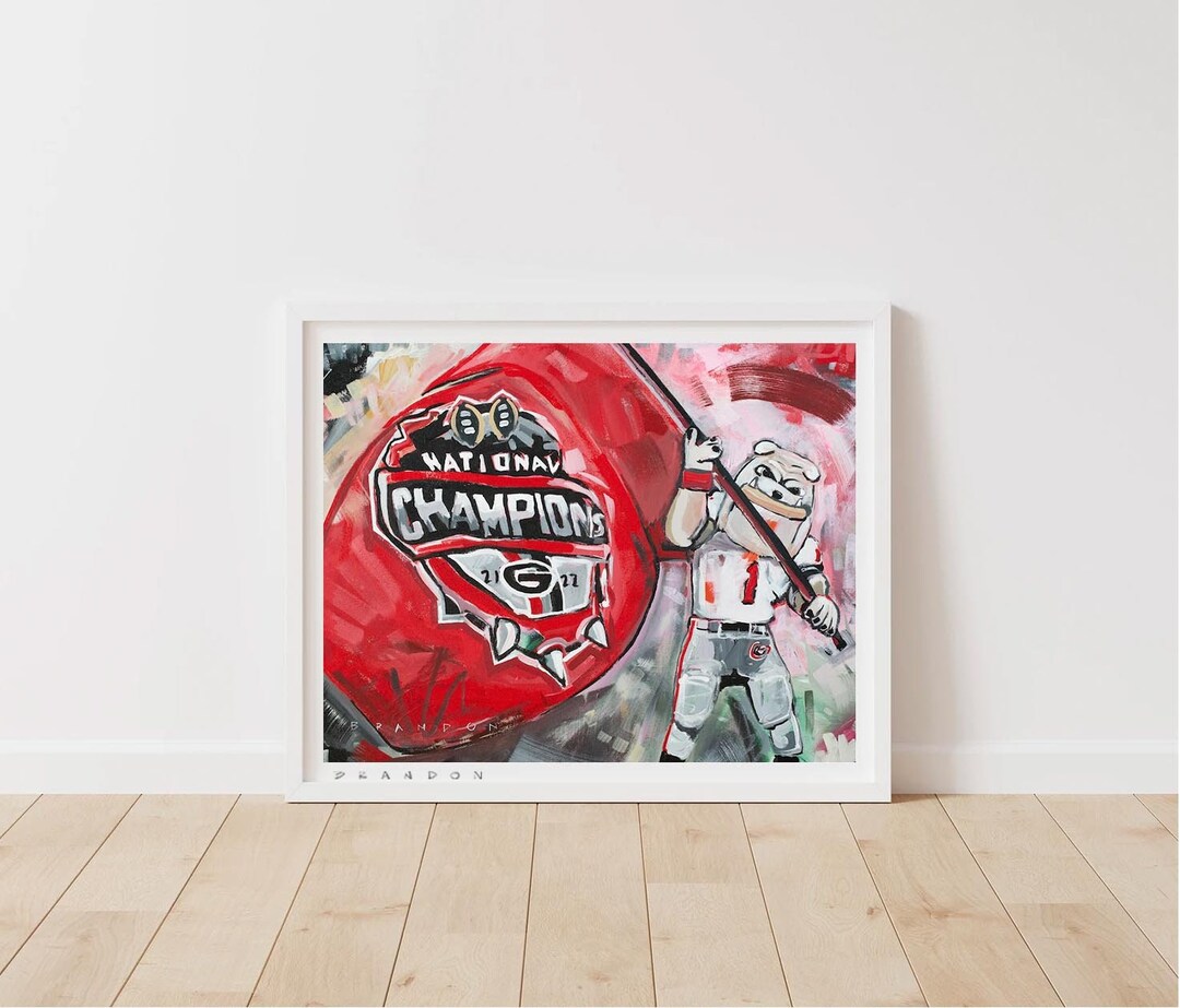 Georgia Bulldogs back 2 Back National Championship - Etsy