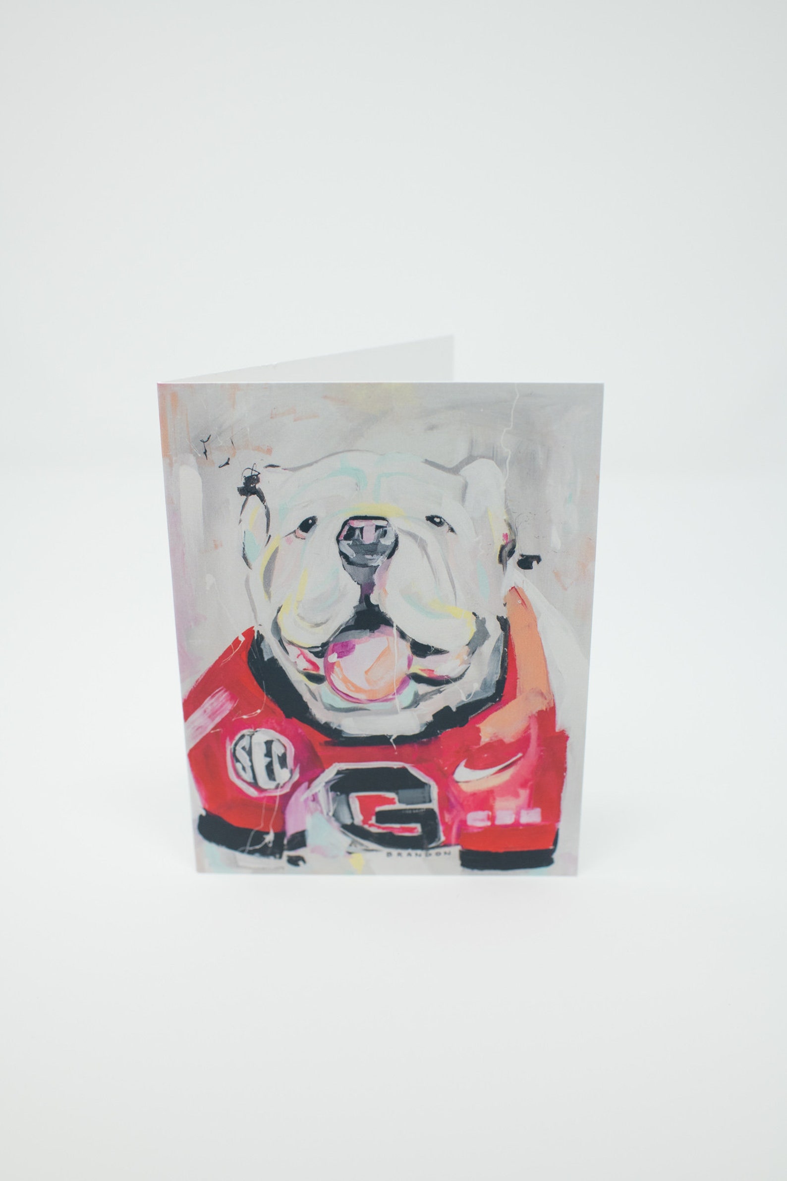 Georgia Bulldogs UGA Notecard 6-pack by BRANDON | Etsy