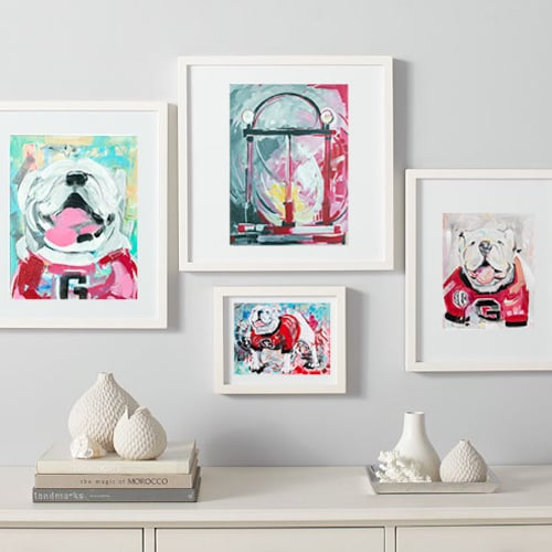 University of Georgia UGA Bulldogs Picture Frame - Etsy