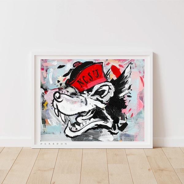 Vintage Nc State Wall Art - Etsy