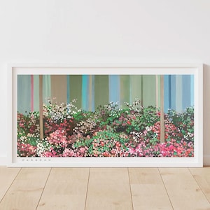 The Masters "azalea Bed" at Augusta National | Archival-grade Art Print ...