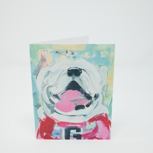 Georgia Bulldogs UGA Notecard 6-pack by BRANDON - Etsy