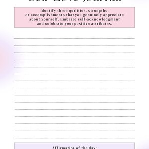 30-day Guided Journals Trio: Self-care, Self-love, and Self-growth ...