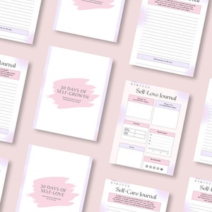 30-day Guided Journals Trio: Self-care, Self-love, and Self-growth ...