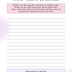 30-day Guided Journals Trio: Self-care, Self-love, and Self-growth ...
