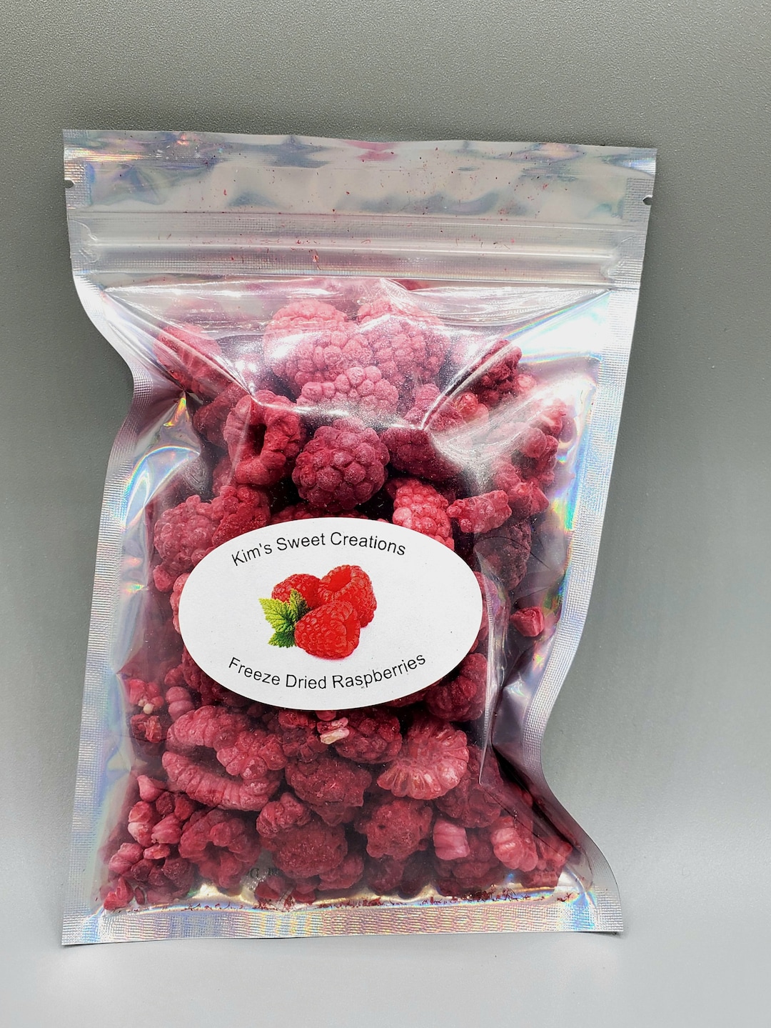 Freeze Dried Organic Raspberries - Etsy