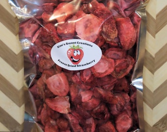 Freeze-dried Strawberry Slices - Etsy