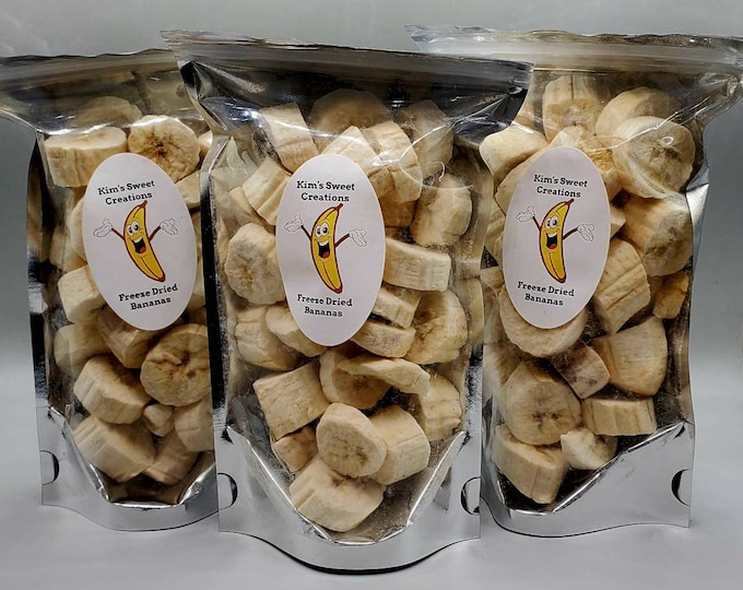 Freeze Dried Bananas - Etsy