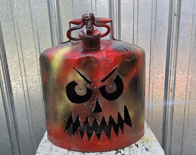 Super-charged the Halloween Pumpkins, Jack O Lanterns, Metal Lawn Art ...