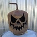 Scary Halloween Pumpkins, Jack O Lanterns, Farmhouse, Metal Lawn Art ...
