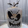Villian the Halloween Pumpkin, Jack O Lanterns, Farmhouse, Metal Lawn ...