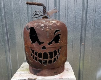 Propane Tank Metal Art - Etsy