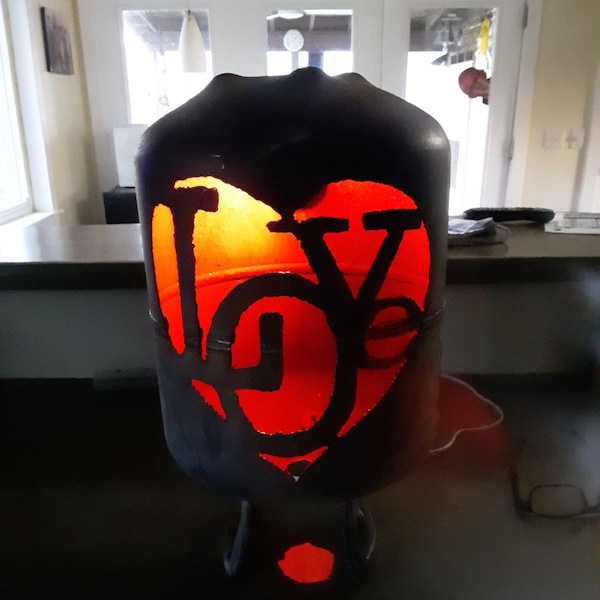 Propane Tank Yard Art - Etsy