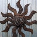Sunbeam, Farmhouse Décor, Metal Lawn Art, Front Porch Décor, Garden ...