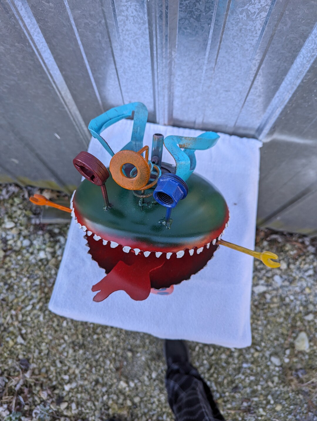 Chompers the Snipe, Metal Lawn Art, Front Porch Décor, Garden ...