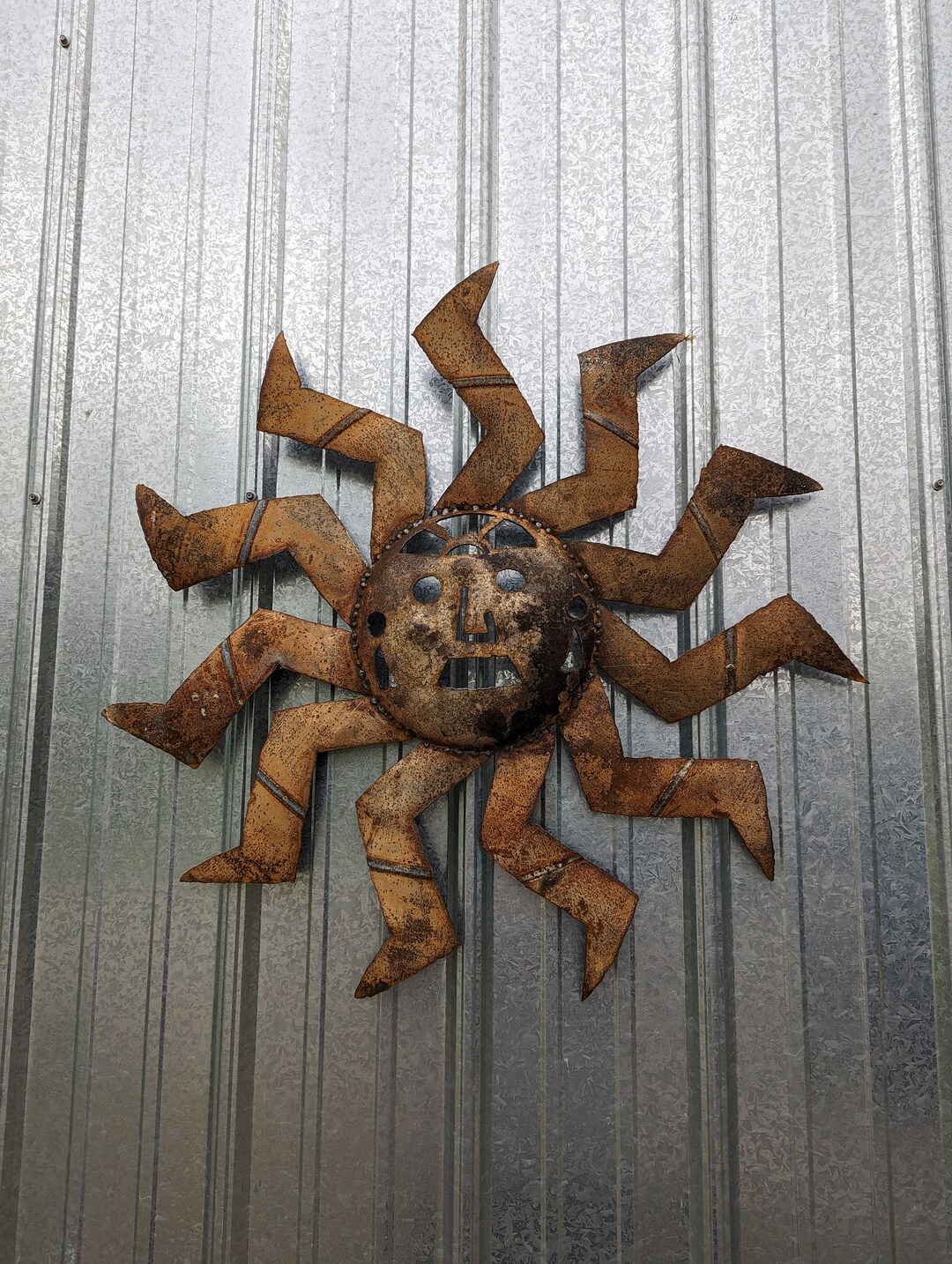 Anshuman, Sunbeam, Farmhouse Décor, Metal Lawn Art, Front Porch Décor ...