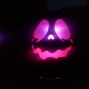 Shady Jack the Halloween Pumpkins Jack O Lanterns Metal Lawn - Etsy