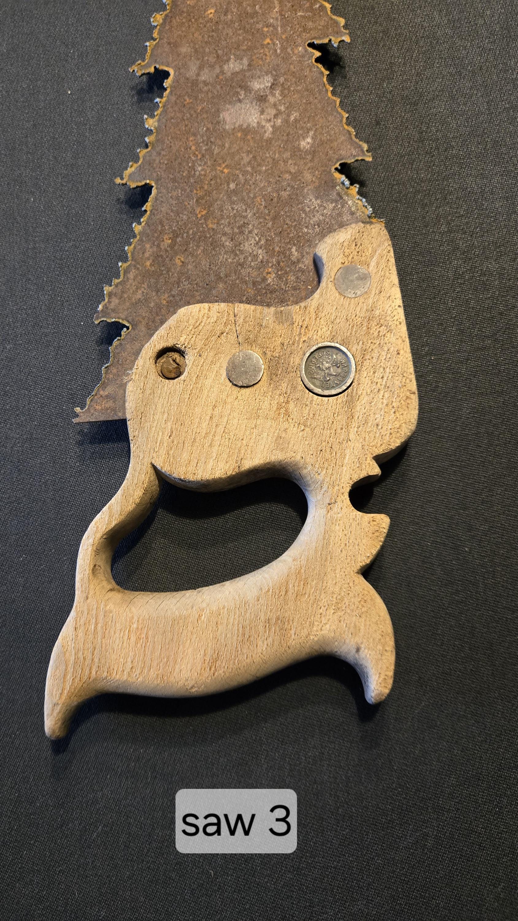 Rusty Saw Blade Tree Art: Repurposed Hand Saw Decor. Recycled Scrap ...