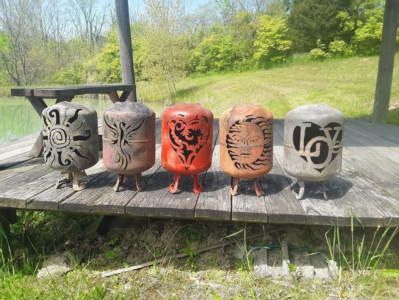 Love Tank Yard Art. Gas Can Propane Tank Freon Tank. - Etsy