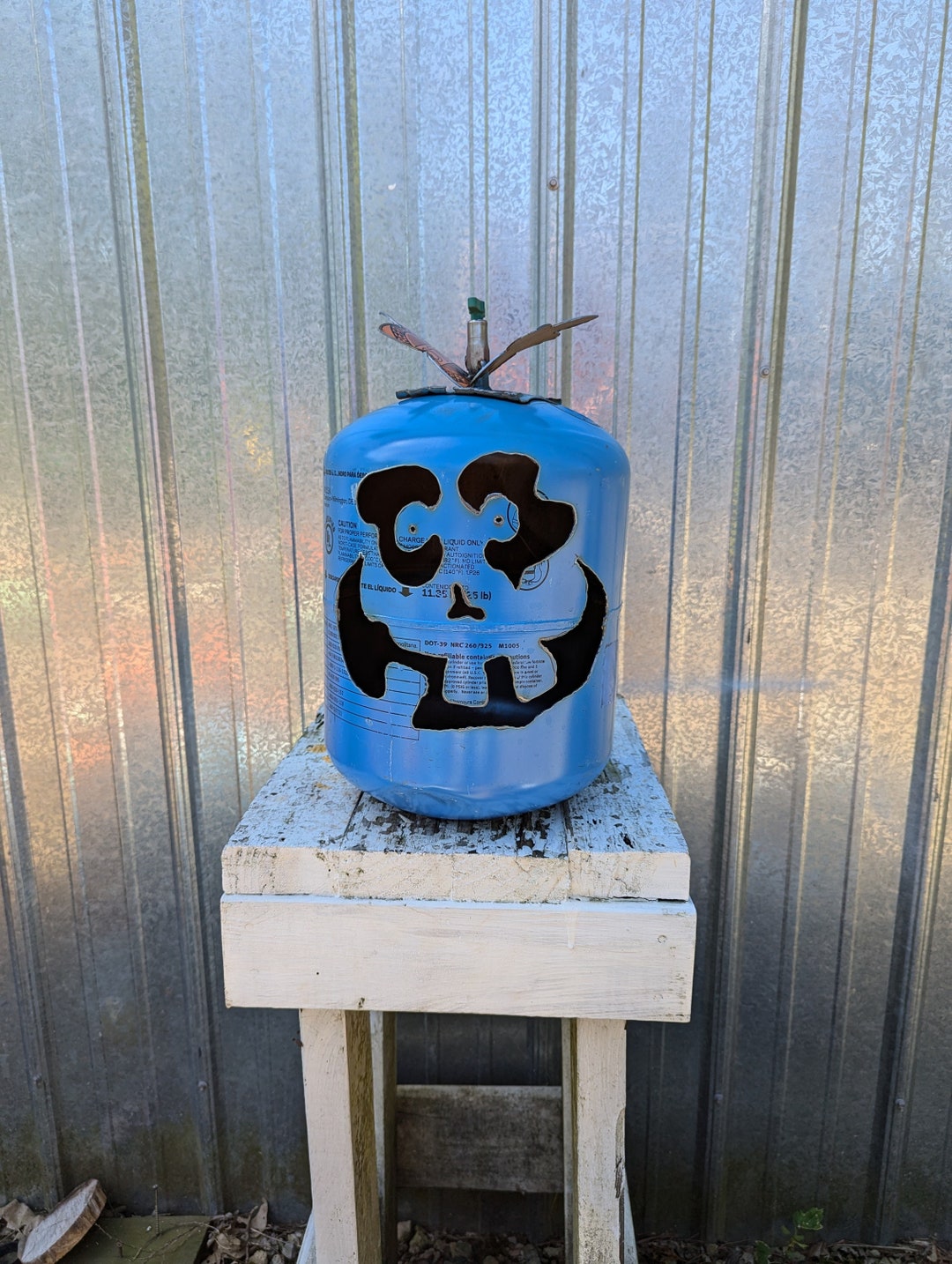 Oscar the Halloween Pumpkin, Jack O Lanterns, Farmhouse, Metal Lawn ...