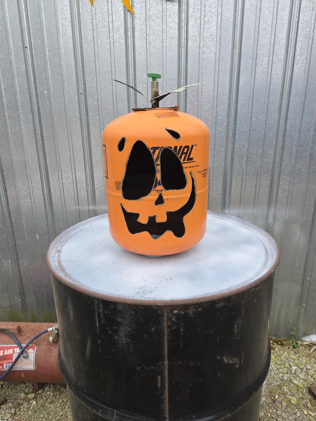 Bamboozled the Halloween Pumpkin, Jack O Lanterns, Farmhouse, Metal ...