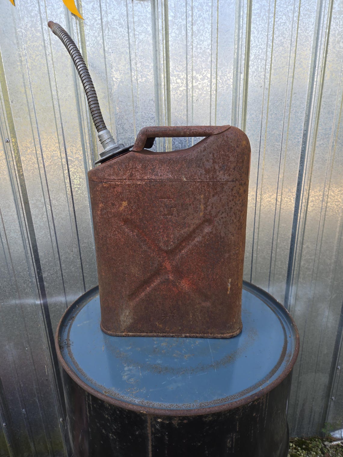 Handmade Freon Tank Jack O' Lantern, Rustic Metal Pumpkin Decor - Etsy