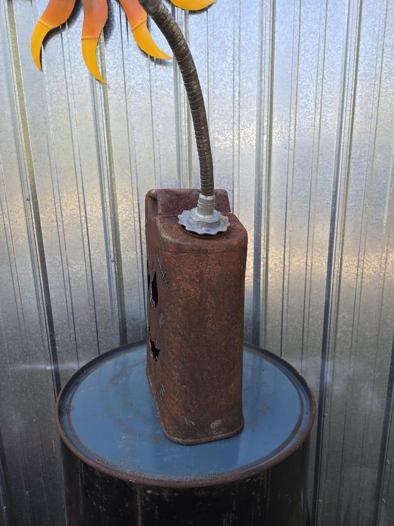 Handmade Freon Tank Jack O' Lantern, Rustic Metal Pumpkin Decor - Etsy