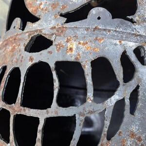 Recycled Metal Jack O' Lantern, Rustic Halloween Decor, Freon Tank ...