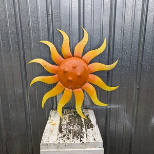 Simple Sunbeam, Farmhouse Décor, Metal Lawn Art, Front Porch Décor ...