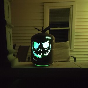 Villian the Halloween Pumpkin, Jack O Lanterns, Farmhouse, Metal Lawn ...