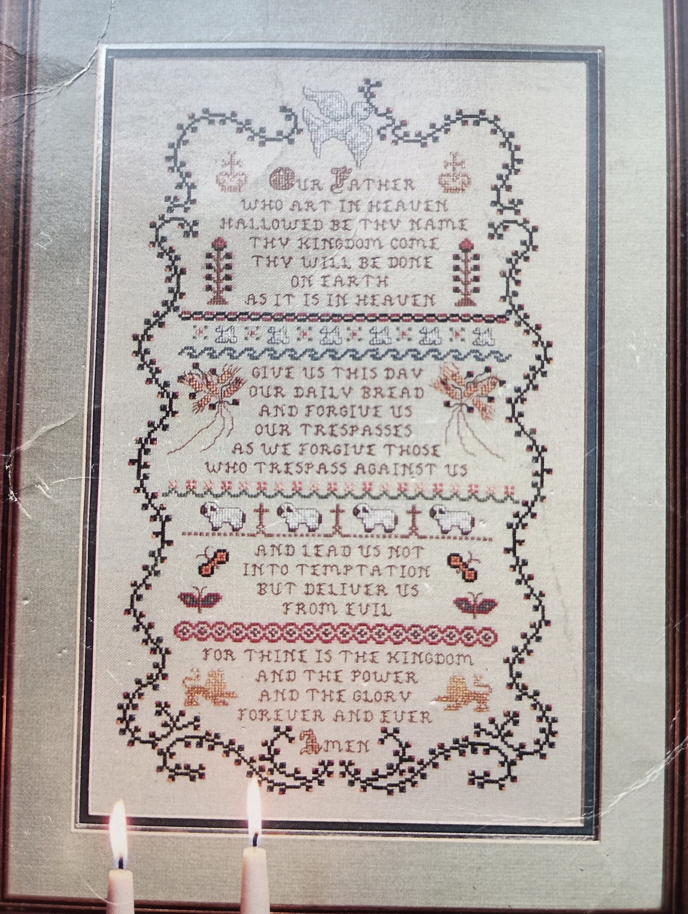 The Lord's Prayer Counted Cross Stitch Pattern. Stoney Creek Collection ...