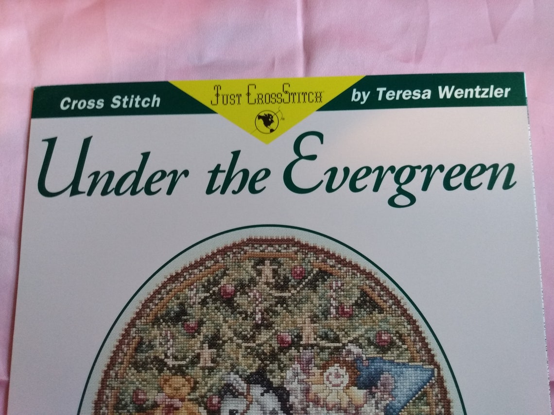 Under the Evergreen Cross Stitch Pattern. Homemade Christmas. by Teresa ...