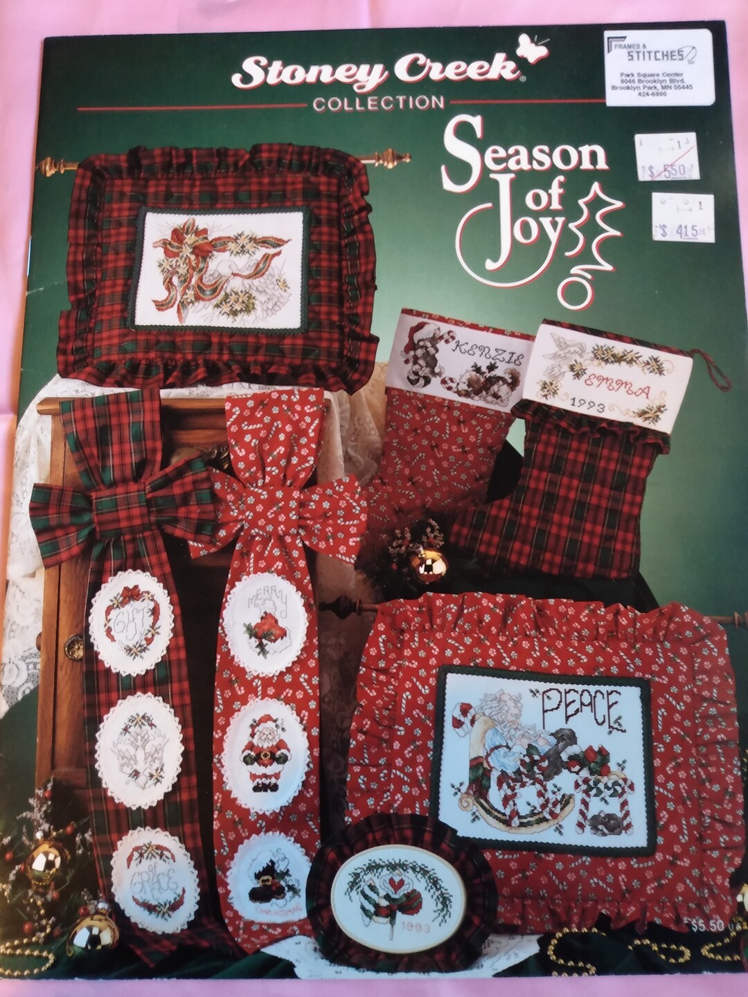 Season of Joy Cross Stitch Patterns. Stoney Creek 66. Christmas, Santa ...