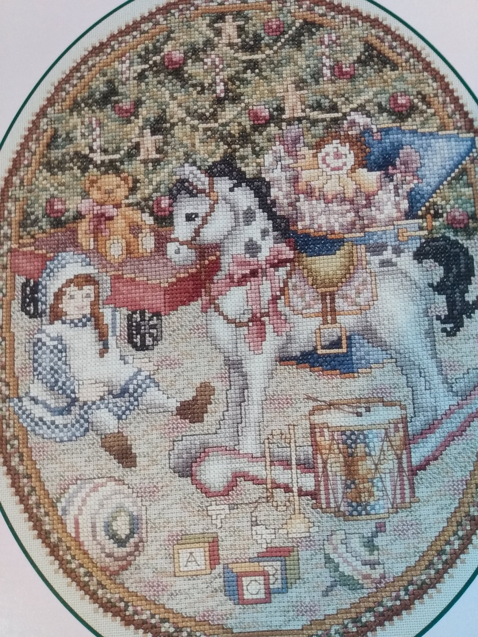 Under the Evergreen Cross Stitch Pattern. Homemade Christmas. by Teresa ...