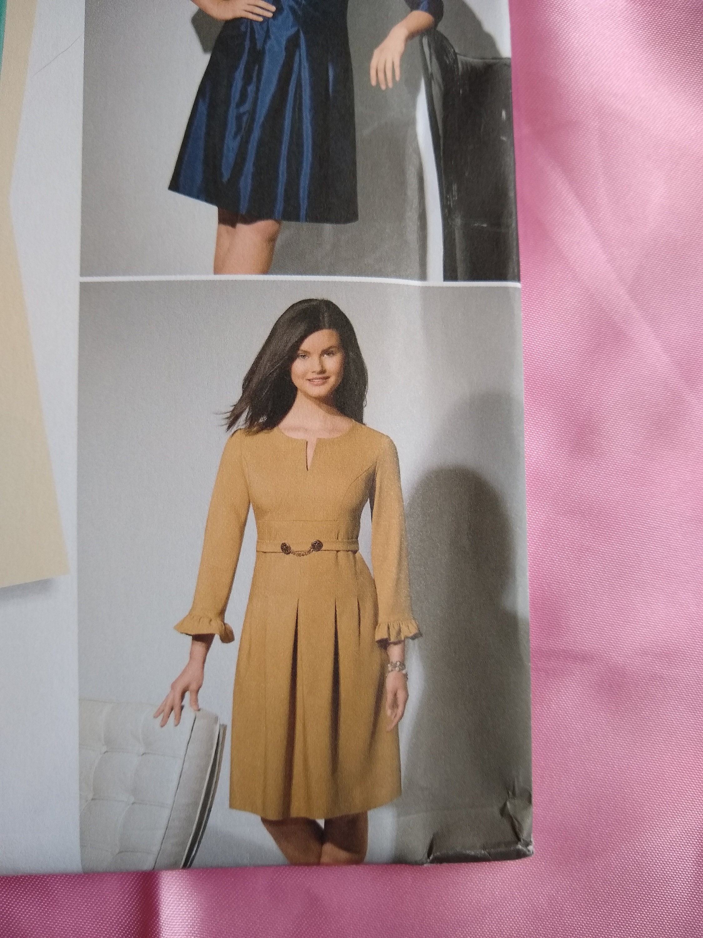 Plus Size Pattern. Simplicity 2338. Women's Evening or Day Dress With ...