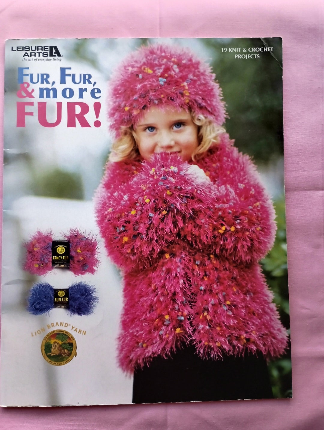 Leisure Arts Fur, Fur, & More Fur. 19 Knit and Crochet Projects. Kids ...