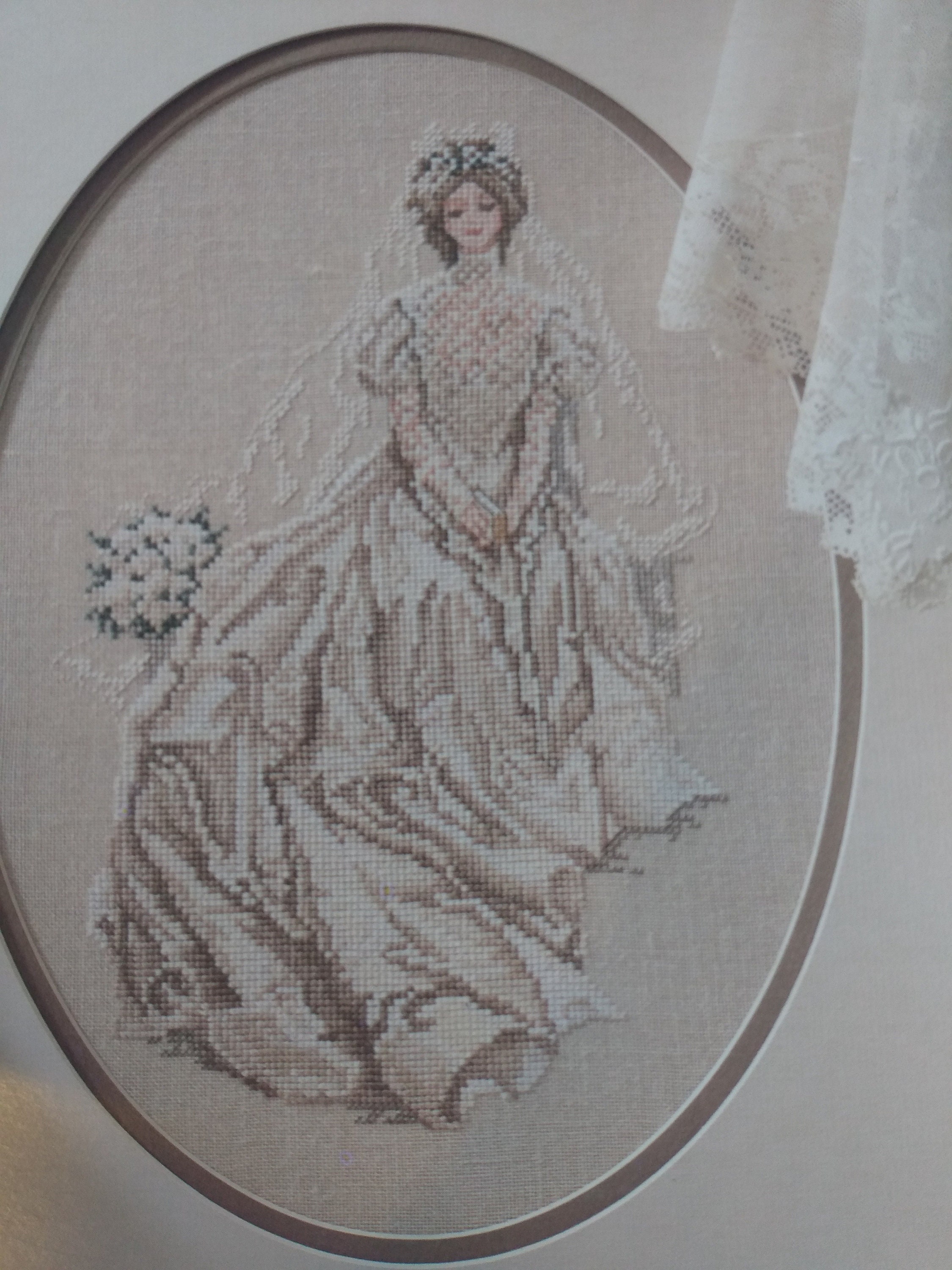 The Bride Cross Stitch Pattern Booklet. Leisure Arts 2031. Wedding ...
