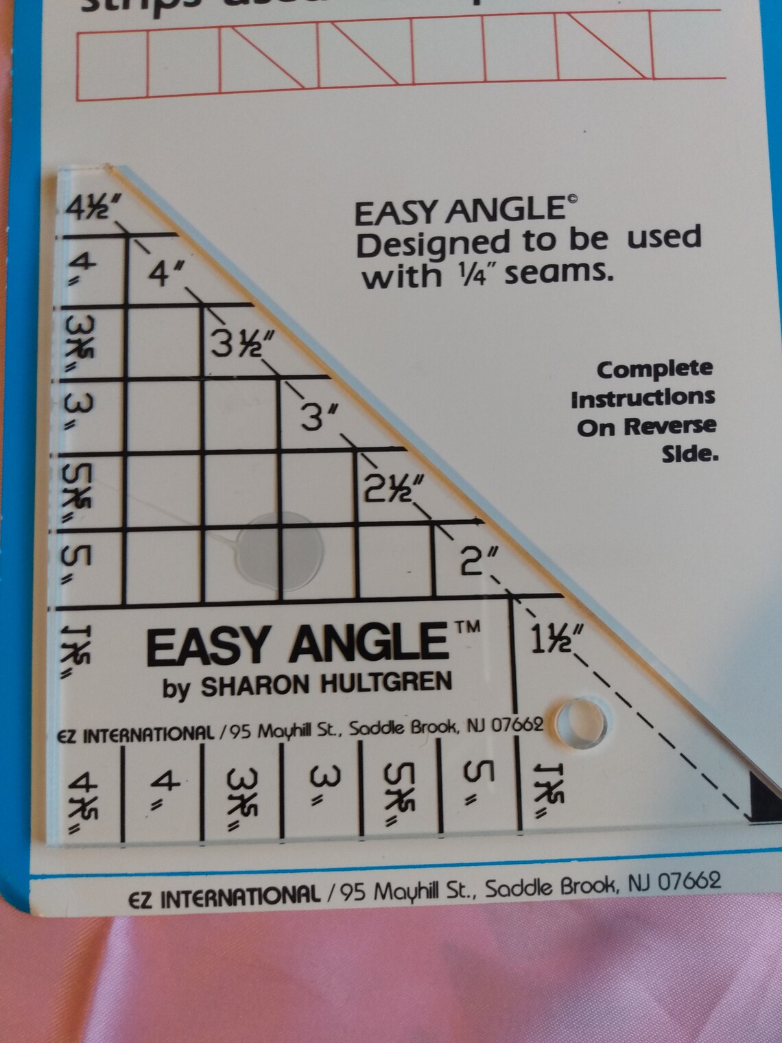 Quilting Templates. Choice of 60 Degree Diamond, Easy Angle or Hearts ...
