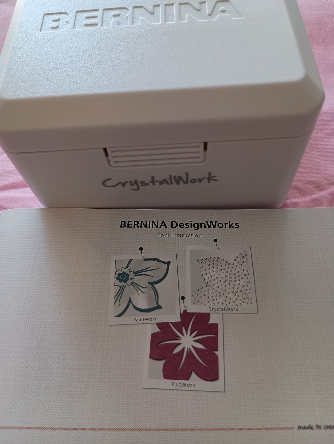 Bernina Design Studios Crystalwork Attachment. All Parts Included ...