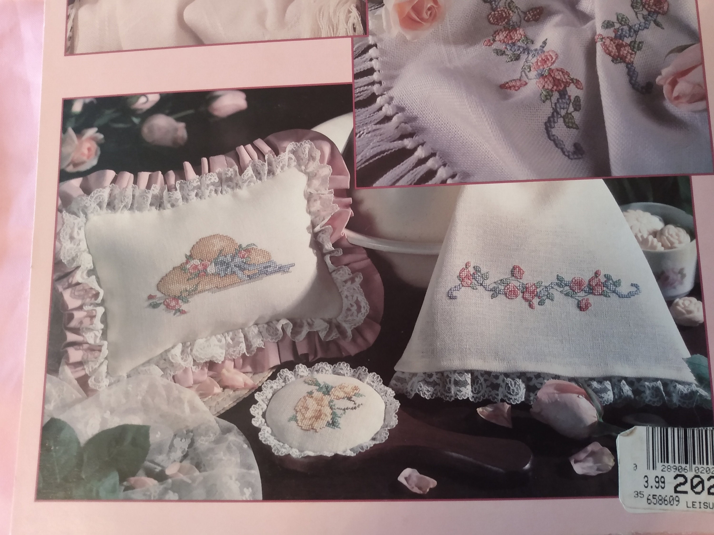 Rose Garden Cross Stitch Pattern Book. Paula Vaughan. Leisure Arts 2025 ...