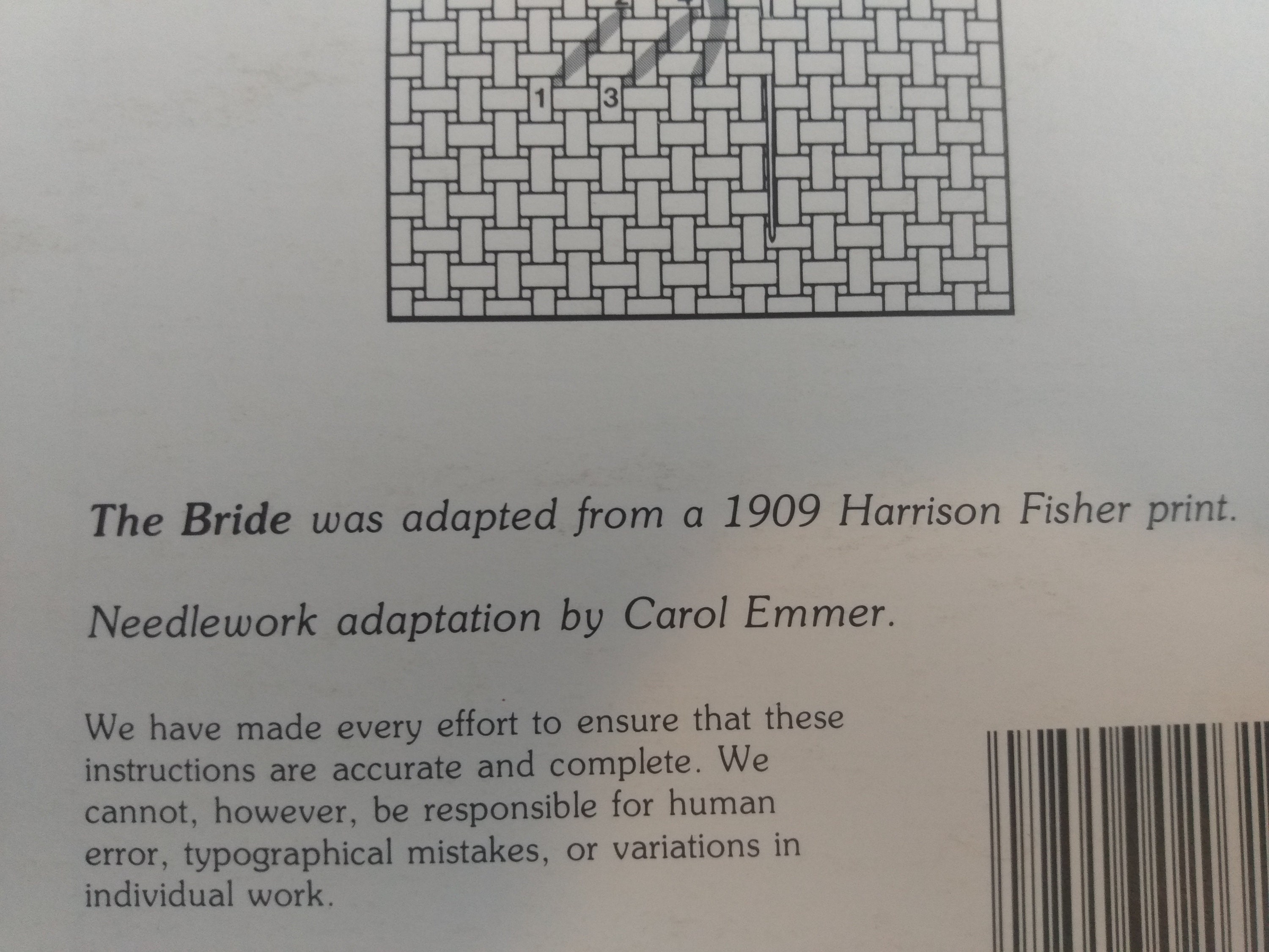 The Bride Cross Stitch Pattern Booklet. Leisure Arts 2031. Wedding ...