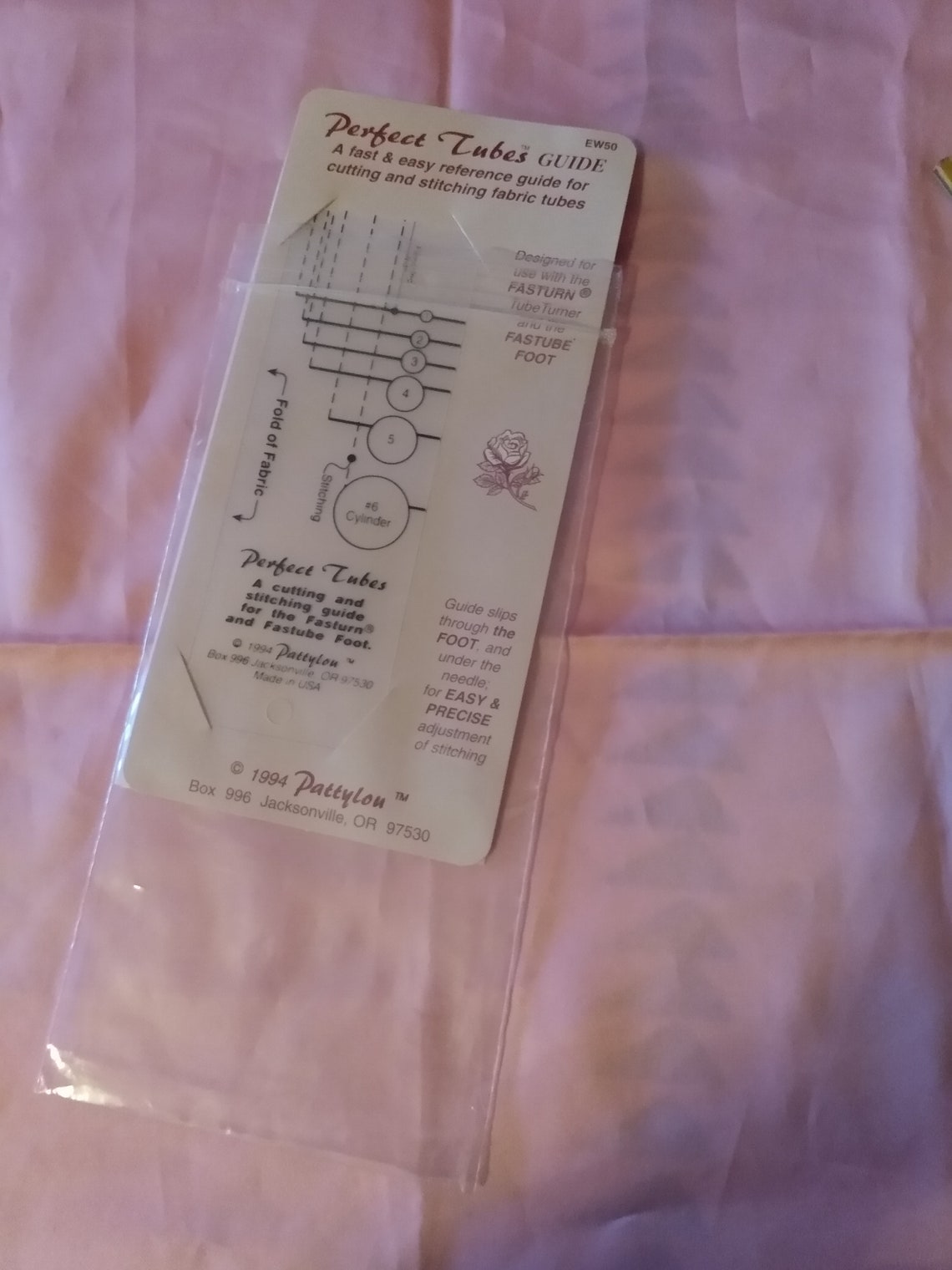 Perfect Tubes Guide. Fast Easy Reference Guide Template for - Etsy