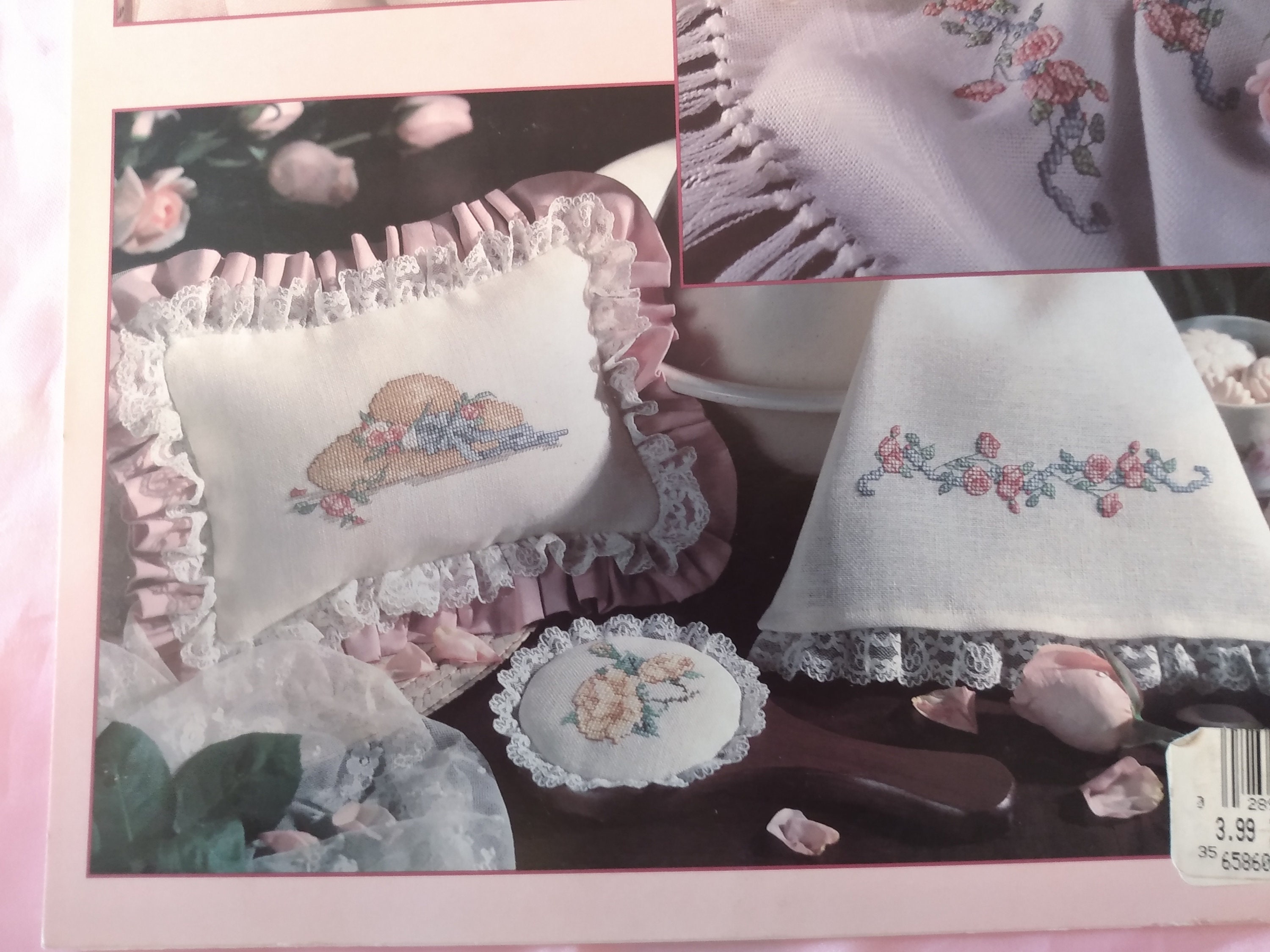Rose Garden Cross Stitch Pattern Book. Paula Vaughan. Leisure Arts 2025 ...