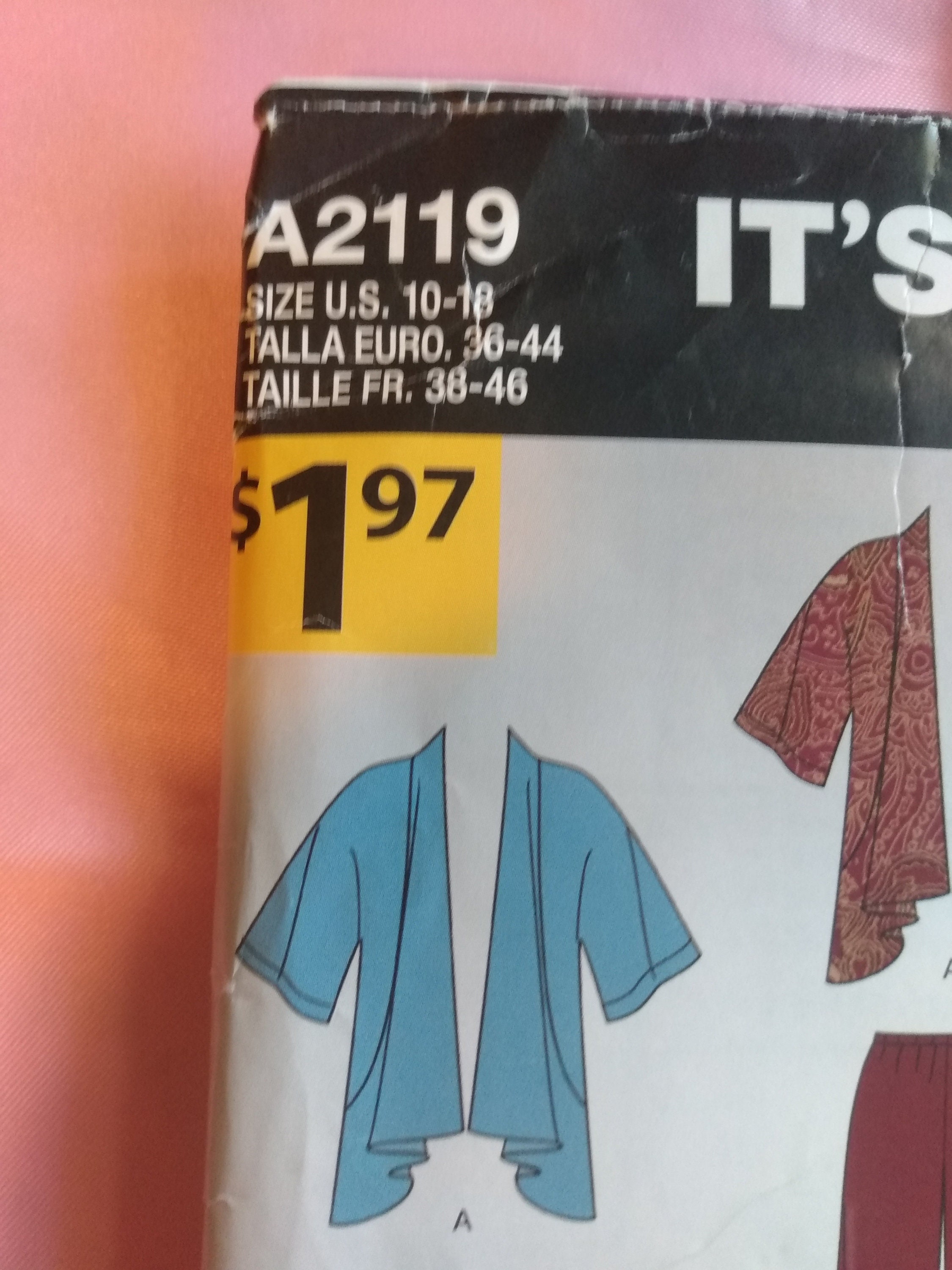 Plus Sized Pattern. Sizes 10, 12, 14, 16, 18. Misses Jackets and Pull ...