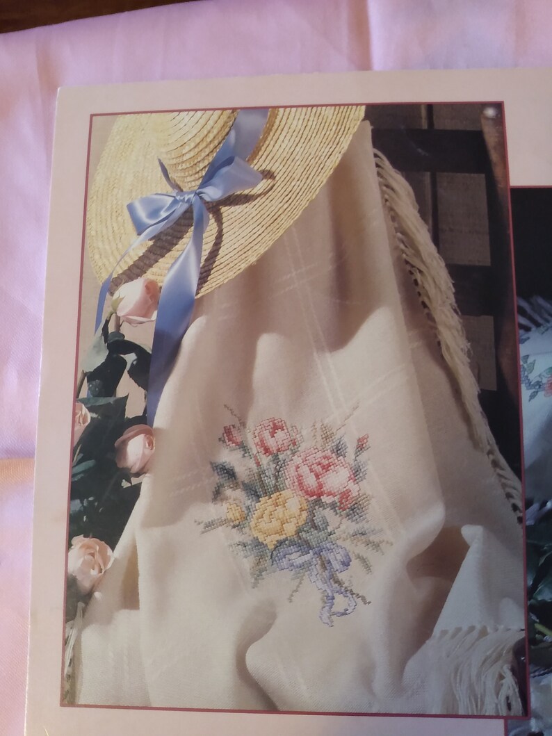 Rose Garden Cross Stitch Pattern Book. Paula Vaughan. Leisure Arts 2025 ...