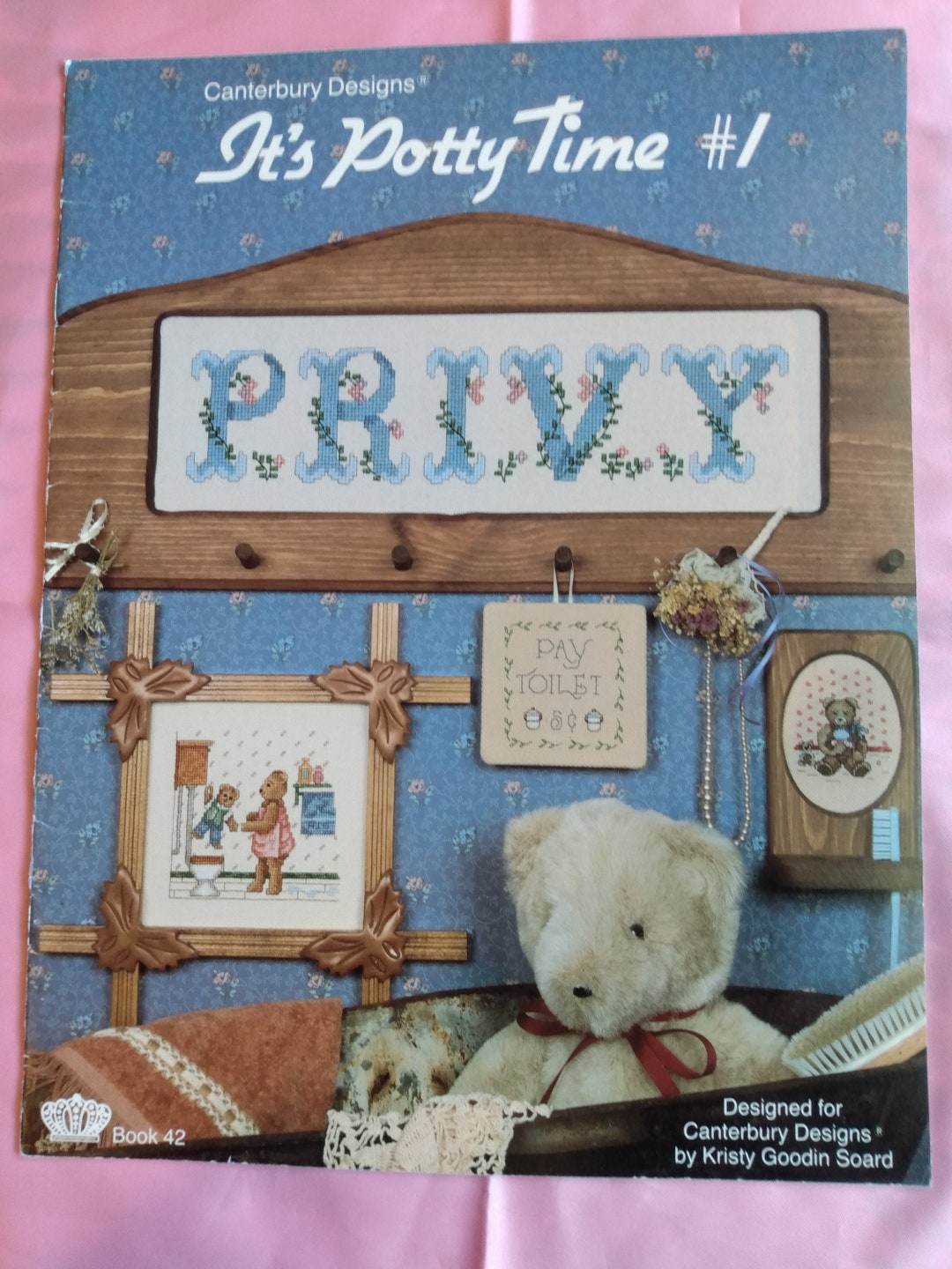 It's Potty Time #1 Cross Stitch Pattern Booklet. Canterbury Designs ...
