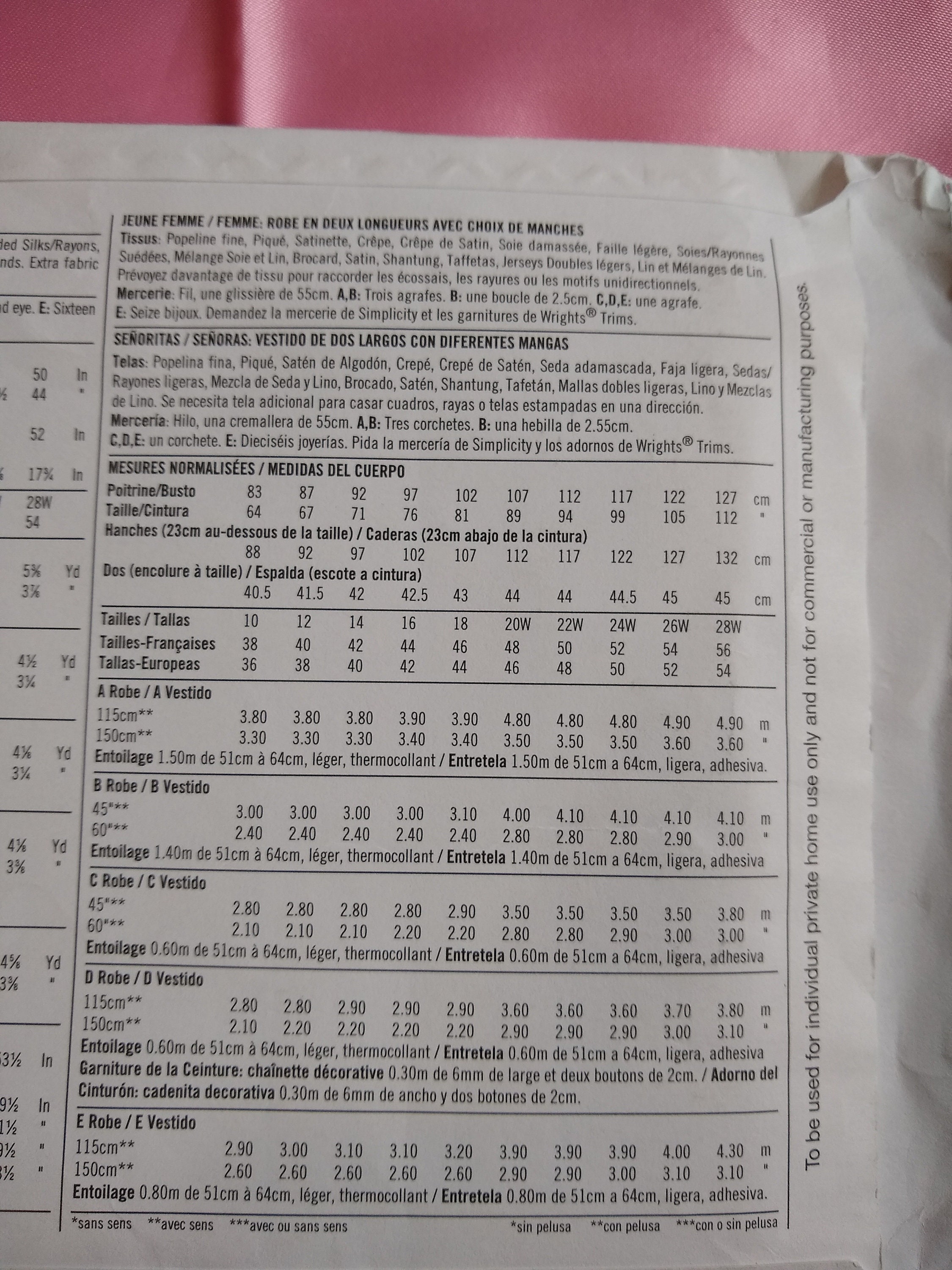 Plus Size Pattern. Simplicity 2338. Women's Evening or Day Dress With ...