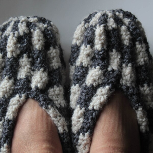 Checkerboard Slipper - Etsy